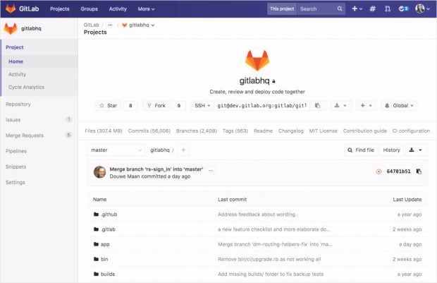 Gitlab im neuen Design: Ein Blick auf die UI-Änderungen
