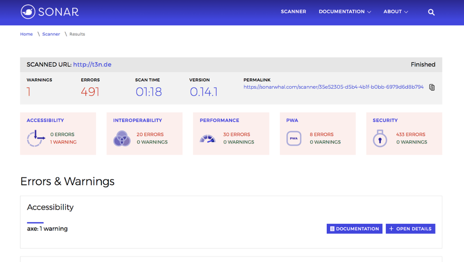 Open-Source-Tool Sonar testet deine Website