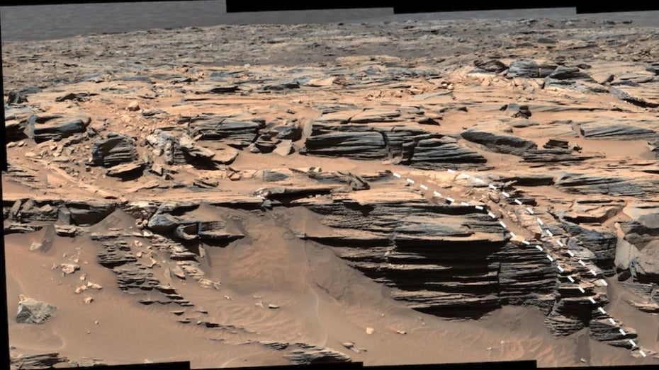 NASA-Rover Curiosity: Mit Opal unerwartetes Wasservorkommen auf Mars ...