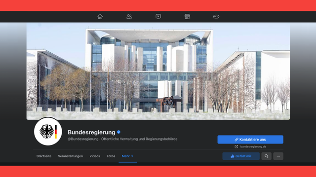 Facebook-Page nicht datenschutzkonform: Bundesregierung muss Fanpage ...