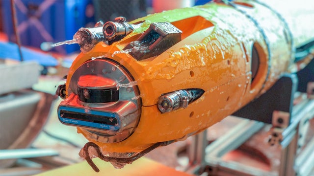 Roboter macht einzigartige Aufnahmen unter dem antarktischen Schelfeis ...