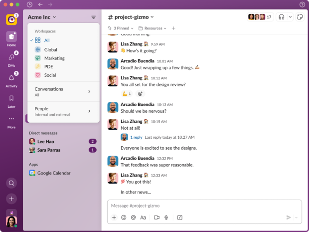 Redesign bei Slack: Das ändert sich am User-Interface | t3n