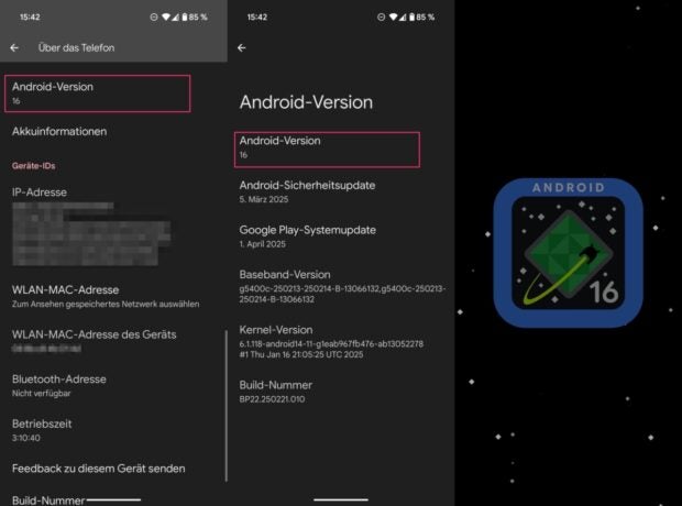 Android 16: Was ein Easter-Egg über eine neue Funktion verrät | t3n