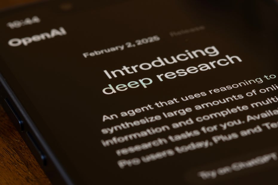 ChatGPT Deep Research: So nutzt du effizient die KI-Recherchefunktion