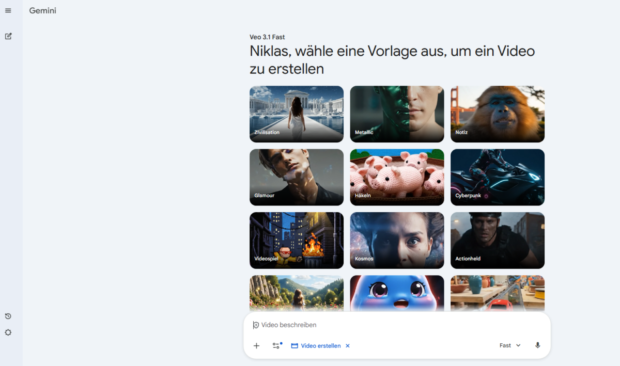 Von der Idee zum Clip: So nutzt du Googles neue Veo-Templates in der ...