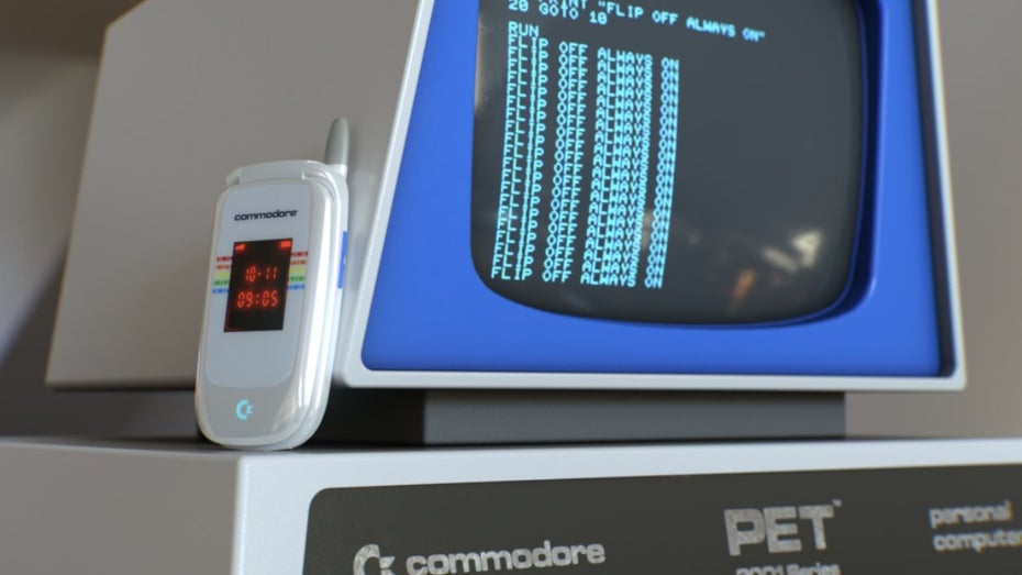 Commodore Callback 8020: C64-Hersteller bringt Klapphandy mit App ...
